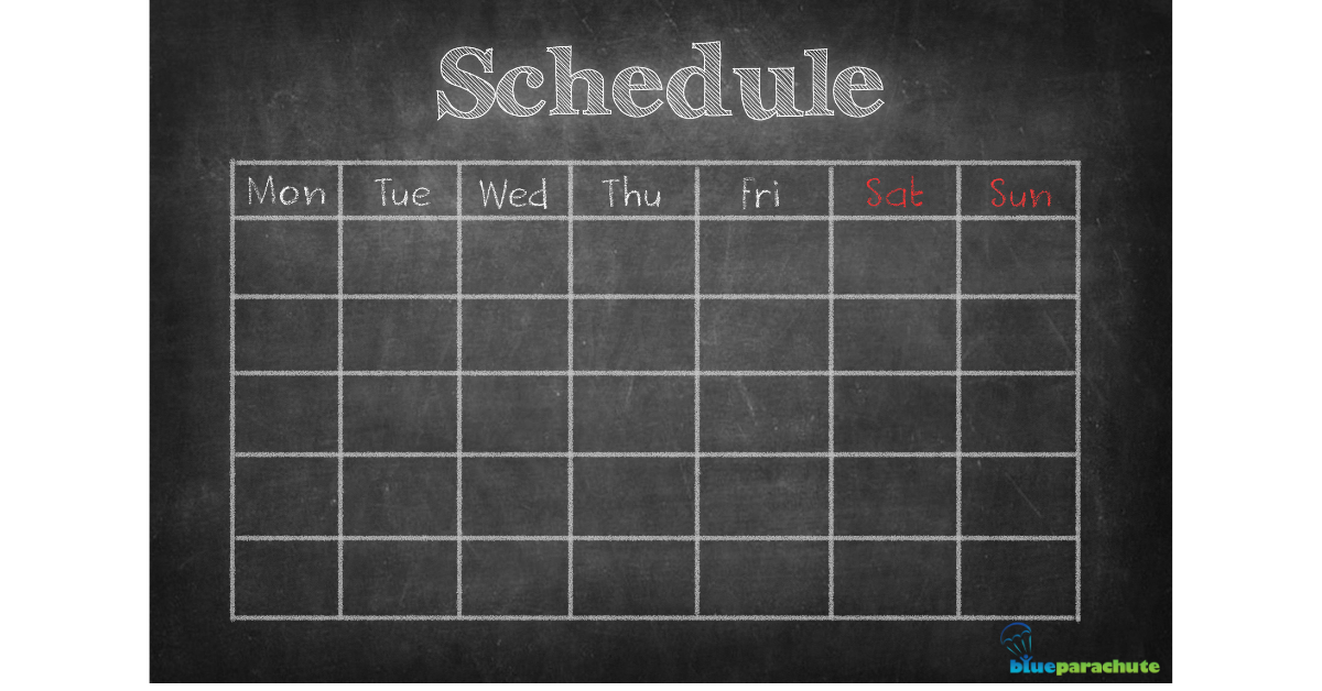 Using Visual Schedules for Autism | Blue Parachute